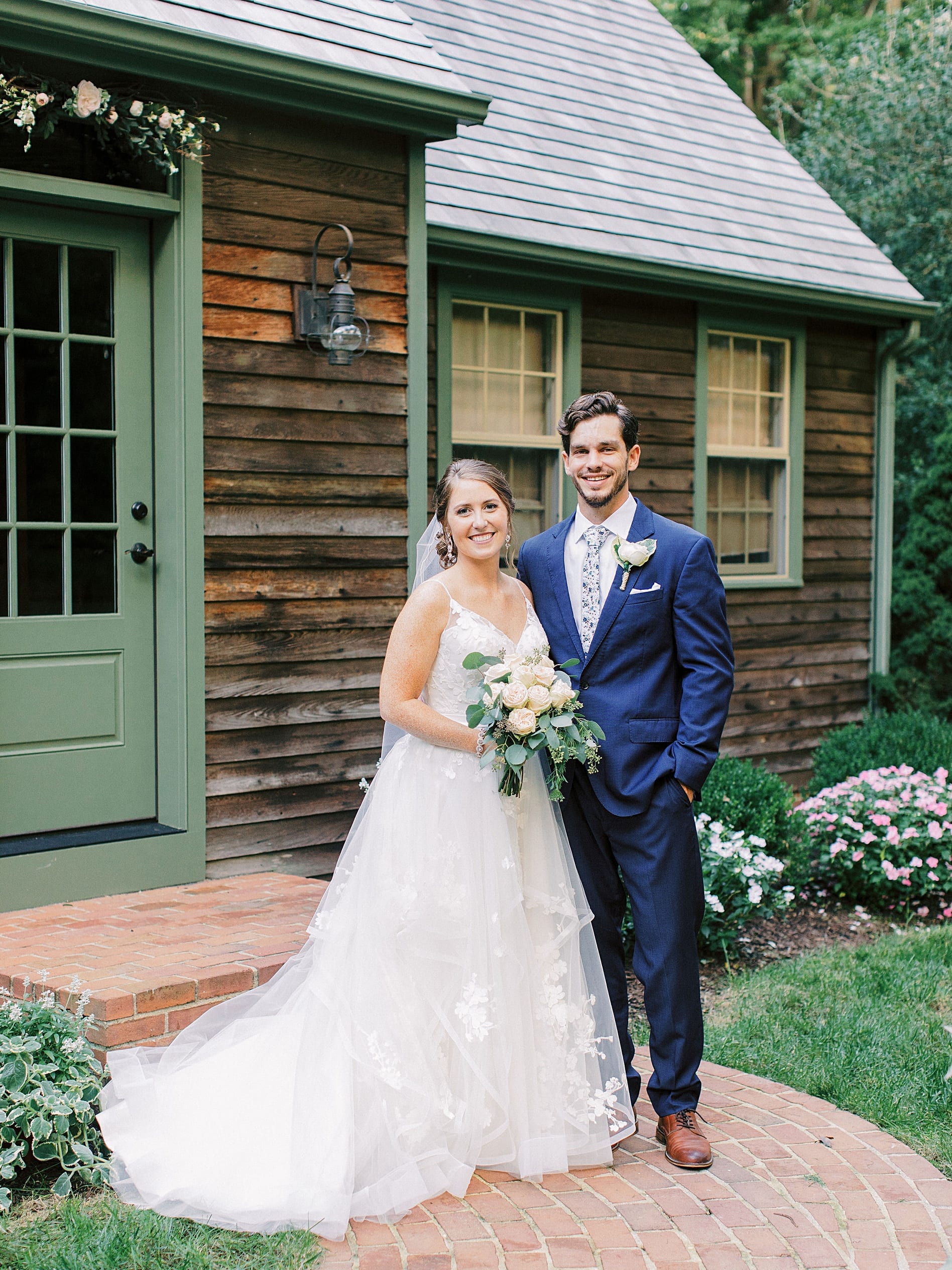 Blush + Navy Backyard Wedding \ Delaware Beach Wedding Photographer